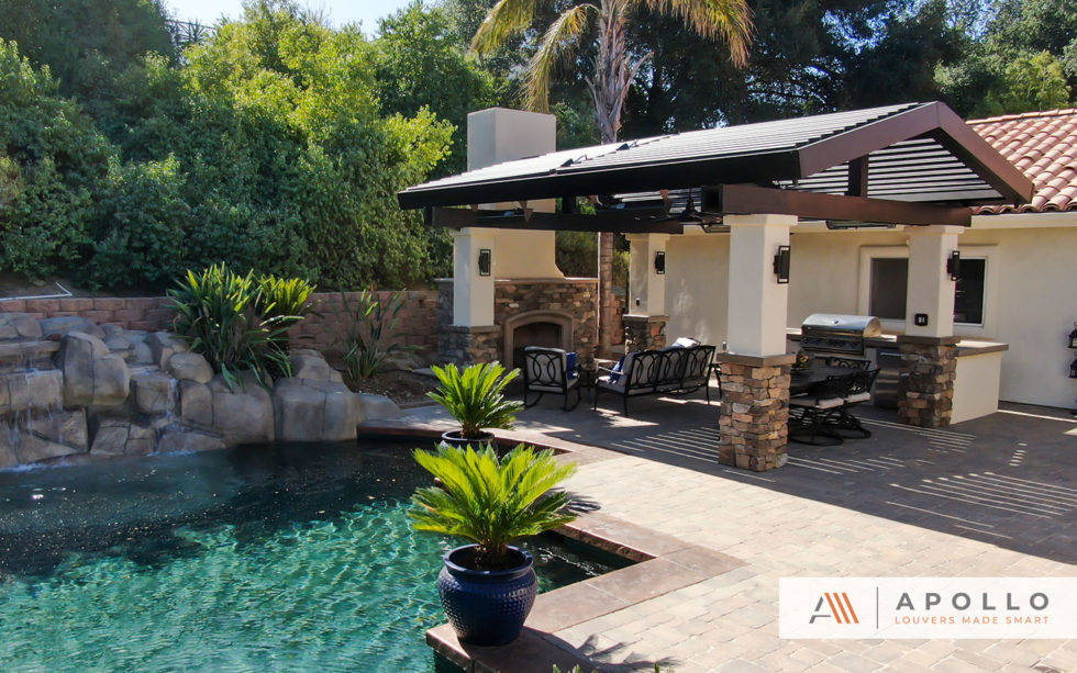 Apollo Opening Roof - Smart Louvered Pergolas