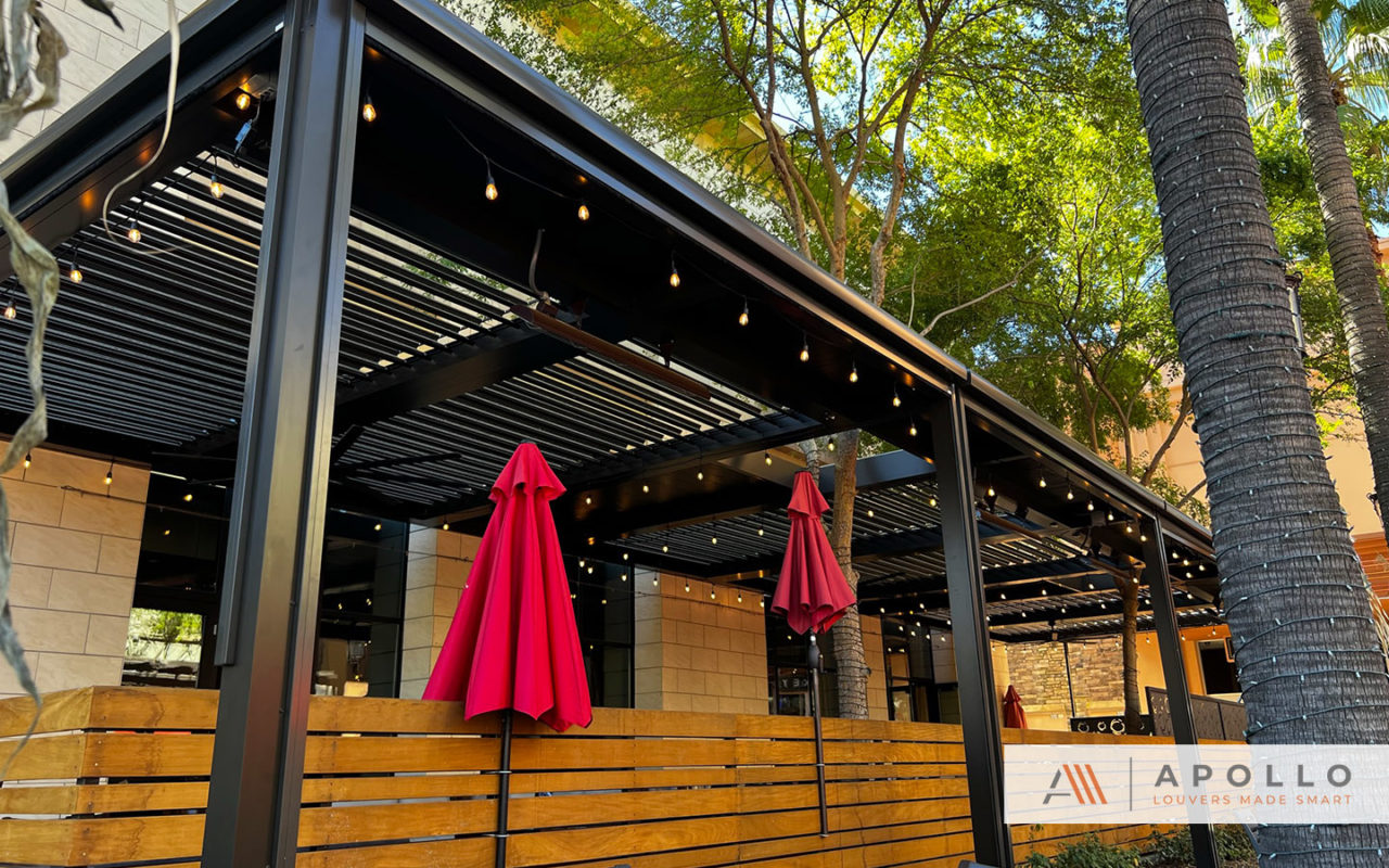 Apollo Opening Roof - Smart Louvered Pergolas