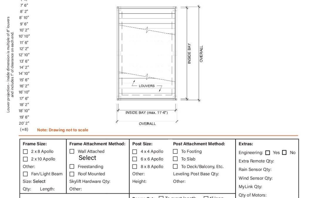 Dealer Layout and Pricing Form 25.03.05 V5 | Apollo Opening Roof