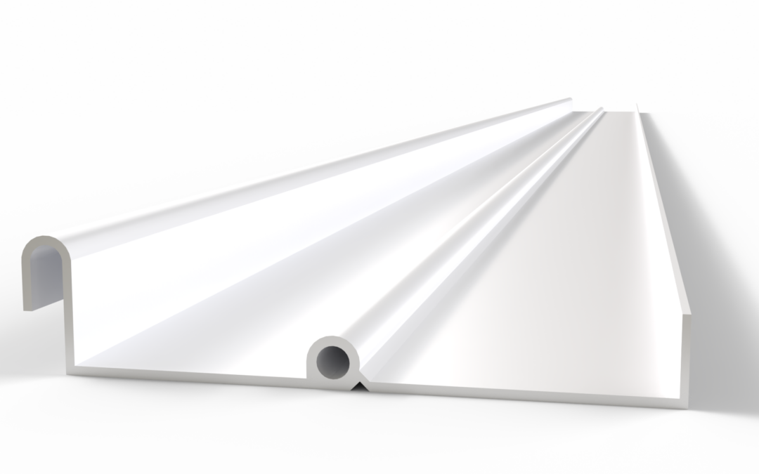 Aluminum Louver Blade Extrusion Profile Detail | Apollo Opening Roof